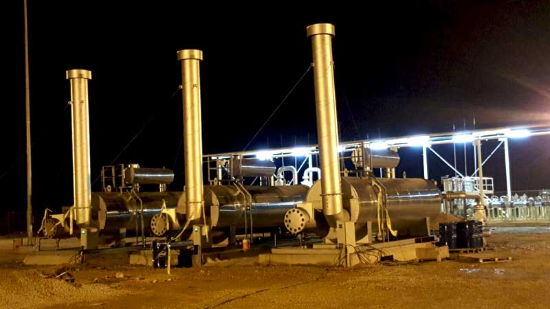 Genaveh Power Plant/Gas pressure Reducing Station – Rahbord Sazeh Co.